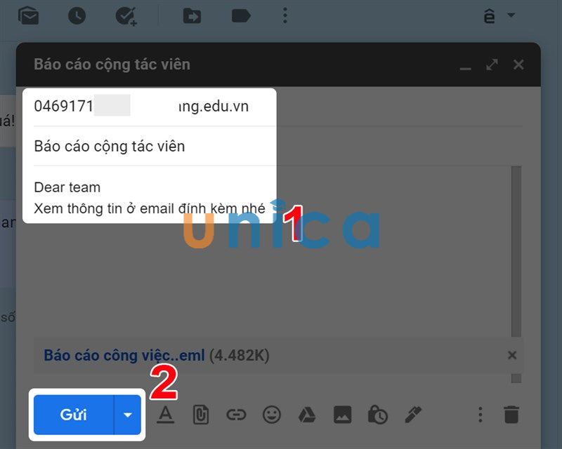 Hướng dẫn cách gửi file word qua gmail chỉ mất 10 giây
